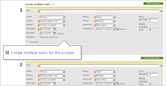 Intervals Project Management Software Update Create Multiple Tasks At 8359